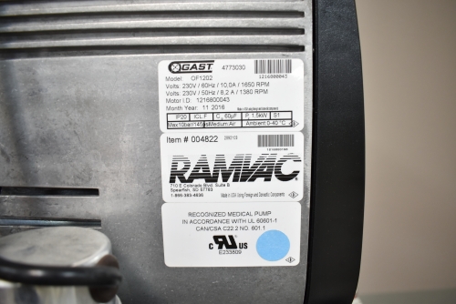 Ramvac OSP25S Osprey Dental Compressor with Smart Controls